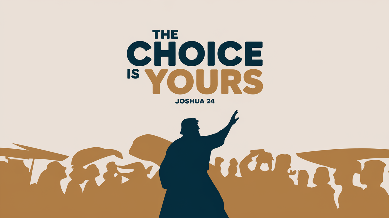 Best Joshua Sermon Graphics & Church Designs | Church Canvas
